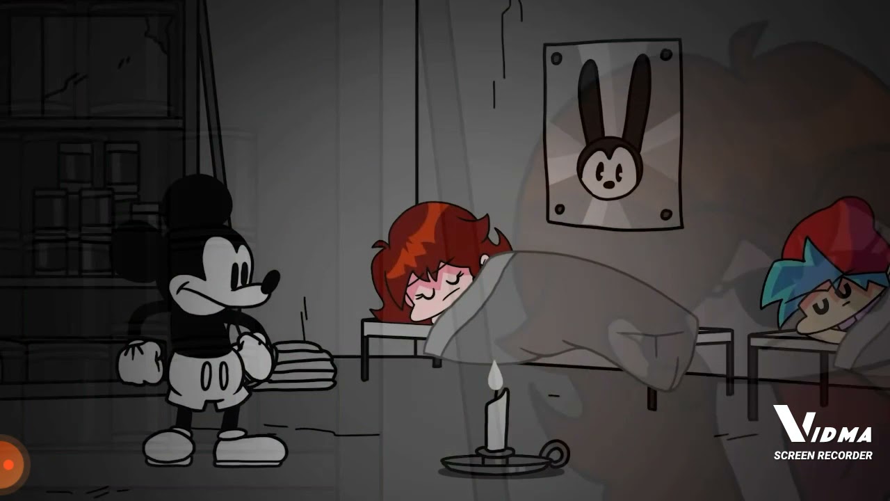 Boyfriend vs Mouse.AVI Fnf cartoon animation Reaction - YouTube
