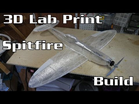 3D Lab Print Spitfire Mk XVI Build - YouTube