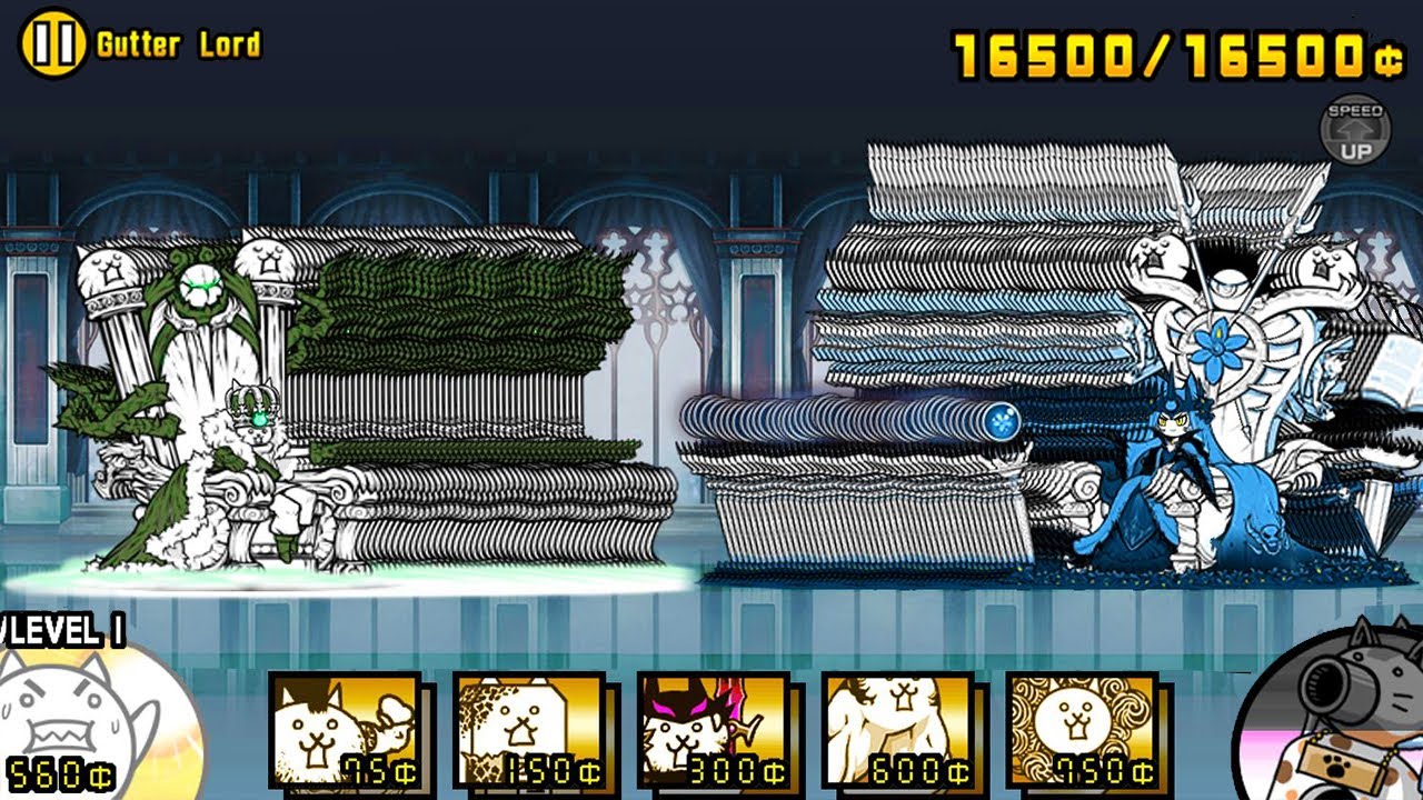 The Battle Cats - Evil Emperor Cat & Possessed Empress! - YouTube