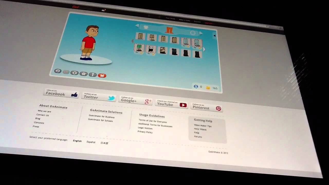 How To Make Andrew In GoAnimate - YouTube