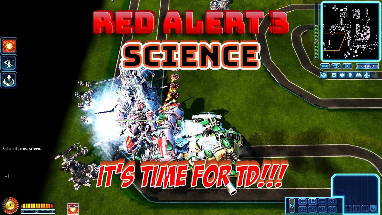 Command & Conquer Red Alert 3 Science MOD Final - Future Tech Solo ...