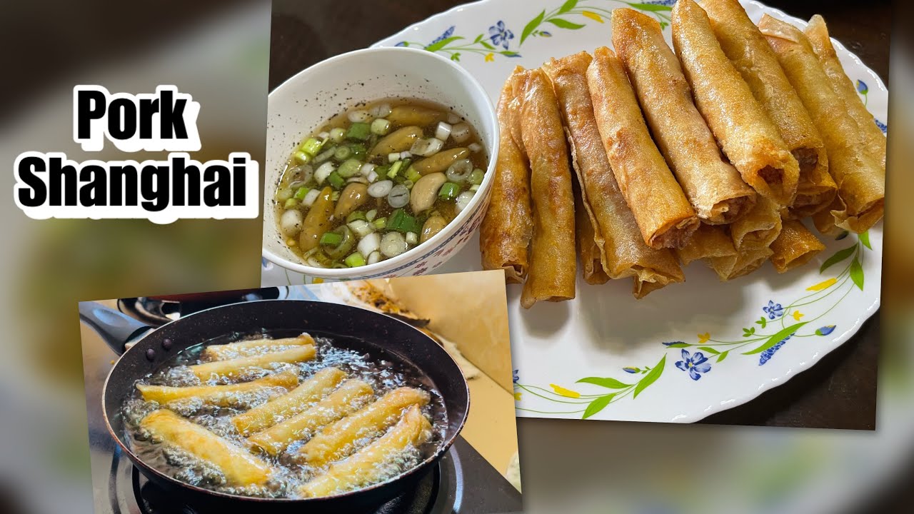 Simple Pork Shanghai - YouTube