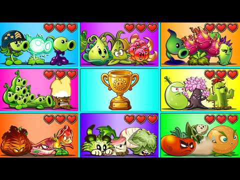 Tournament 8 Random Team Plants - Who Will Win? - PvZ 2 Battlez