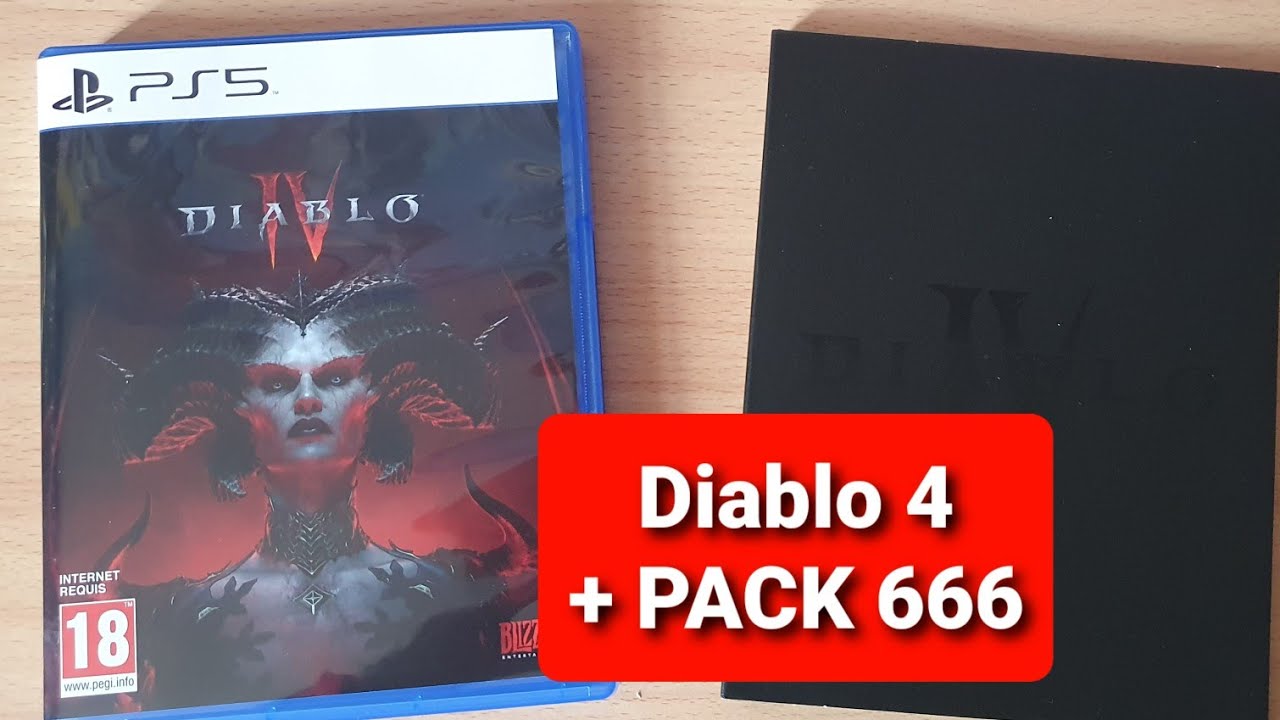 Diablo IV- Unboxing +666 Pack - YouTube