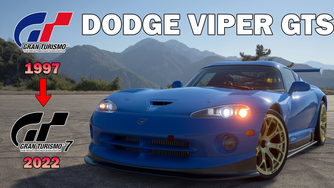 Gran Turismo - Evolution of the Dodge Viper GTS [4K] - YouTube