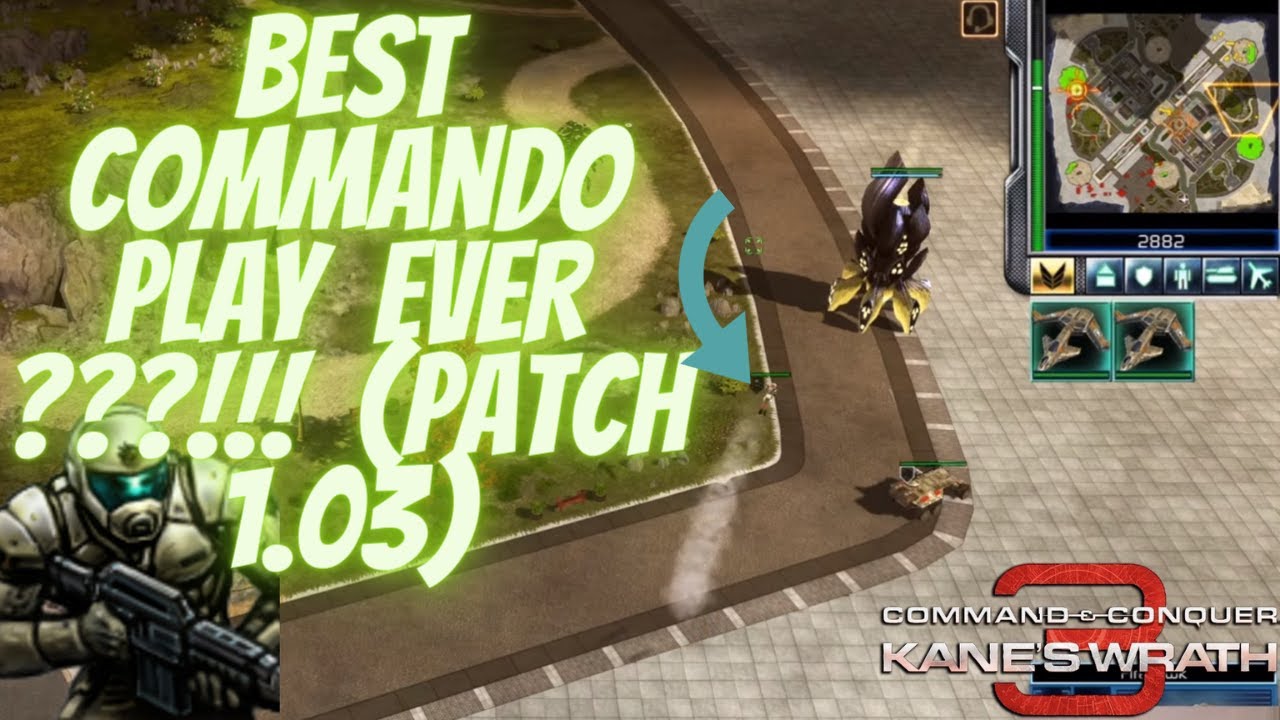 [C&C3: Kane's Wrath] Battlefront #19 Best commando play EVER ...