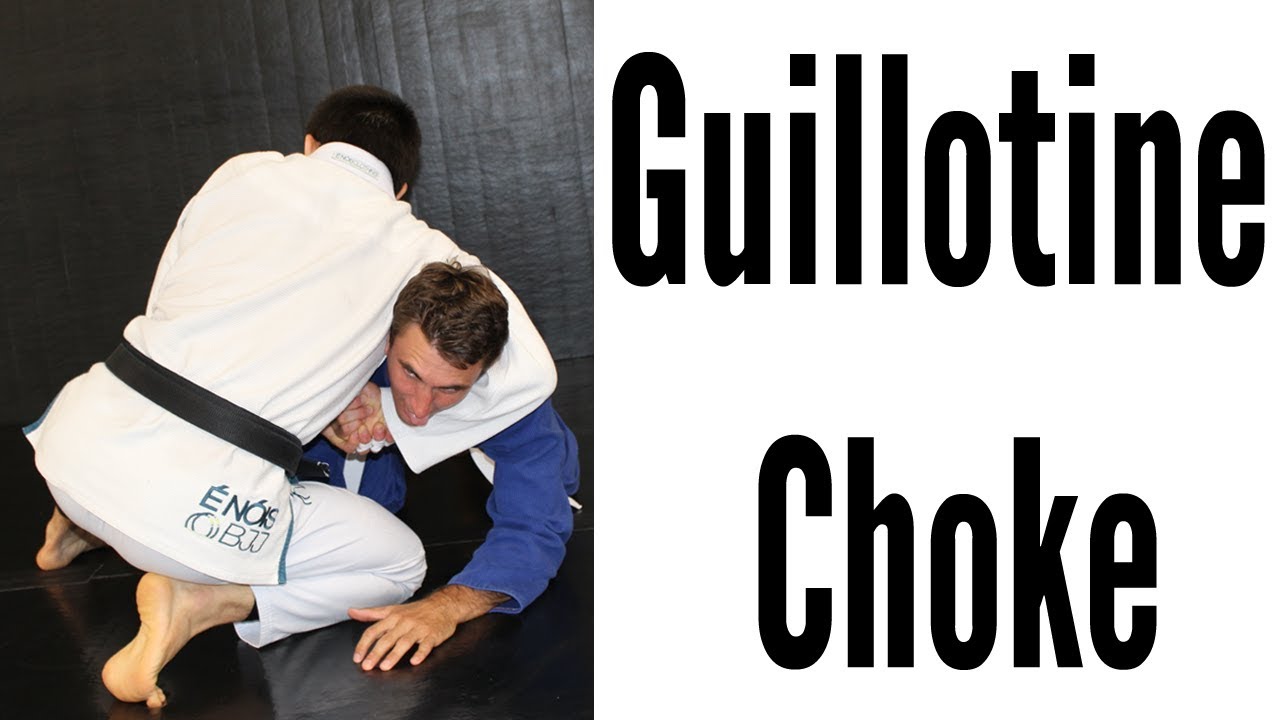 How to do a Guillotine Choke from Turtle - YouTube