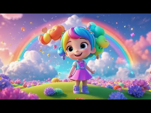 I See a Rainbow, Do You Too? | Color Song for Kids | Learn Colors with ...
