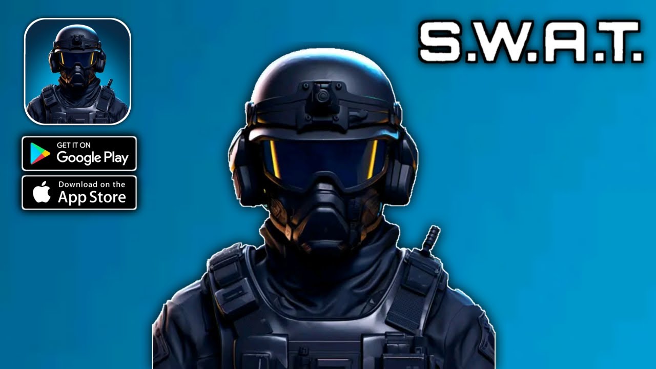 SWAT Shooter Police Action FPS Gameplay (Android,IOS) - YouTube