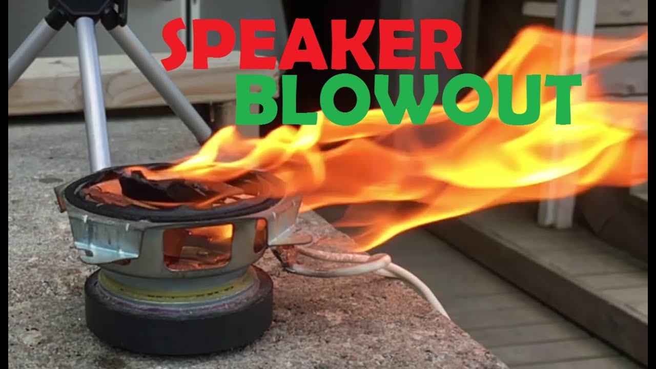Blowing Up Samsung Speakers - YouTube
