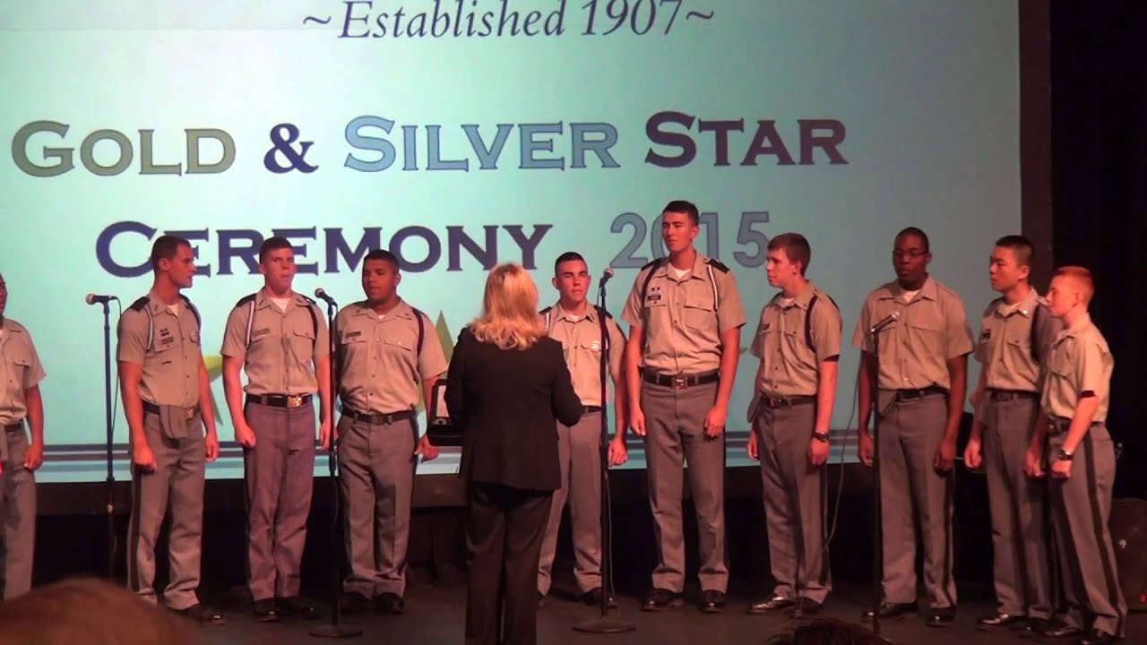 Gold & Silver Star Ceremony 10.17.15 - YouTube