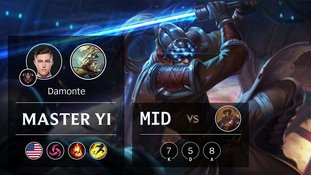 Master Yi Mid vs Viktor - NA Grandmaster Patch 10.2 - YouTube