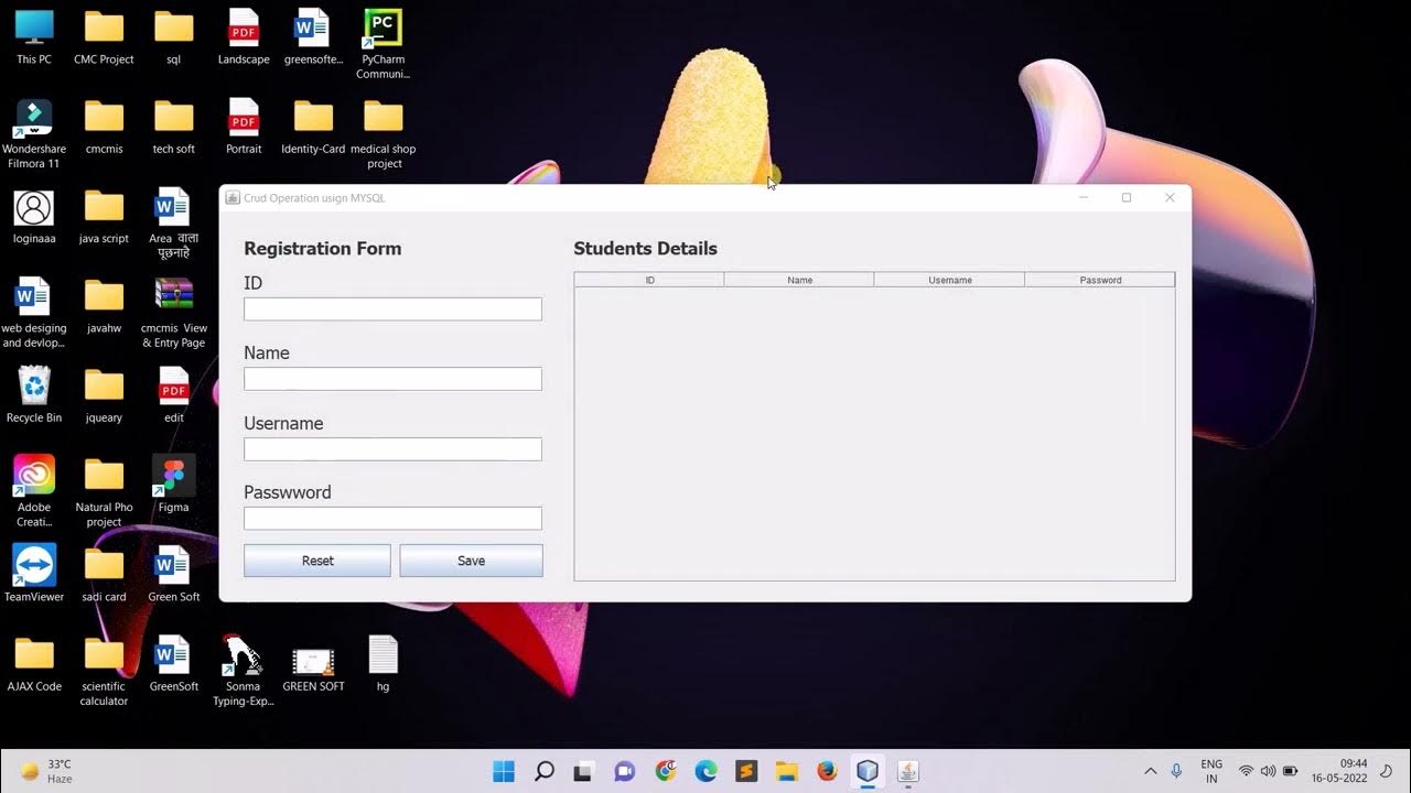 How To Design Register Form In Java Netbeans | Registration Form Validation In Java Netbeans ...
