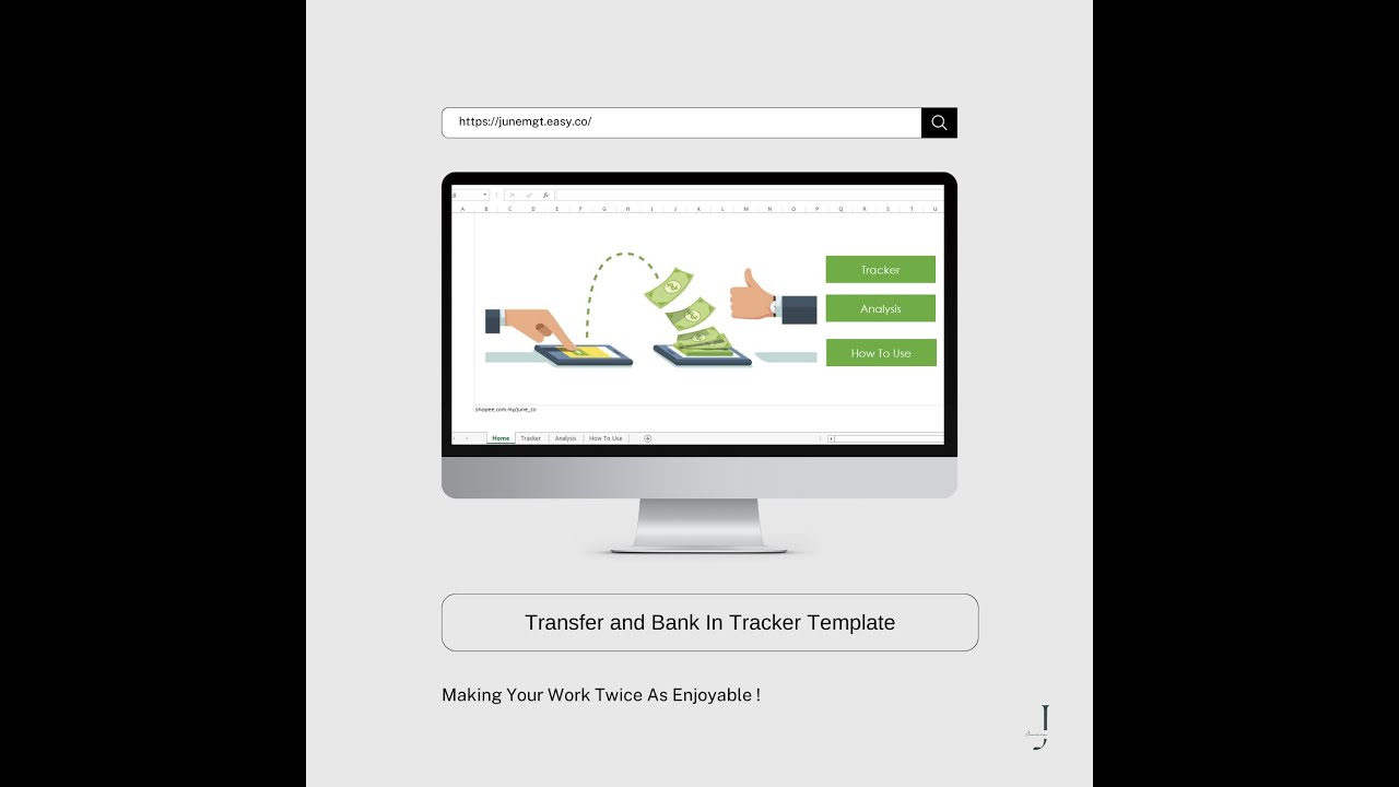 Transfer and Bank In Tracker Template - YouTube