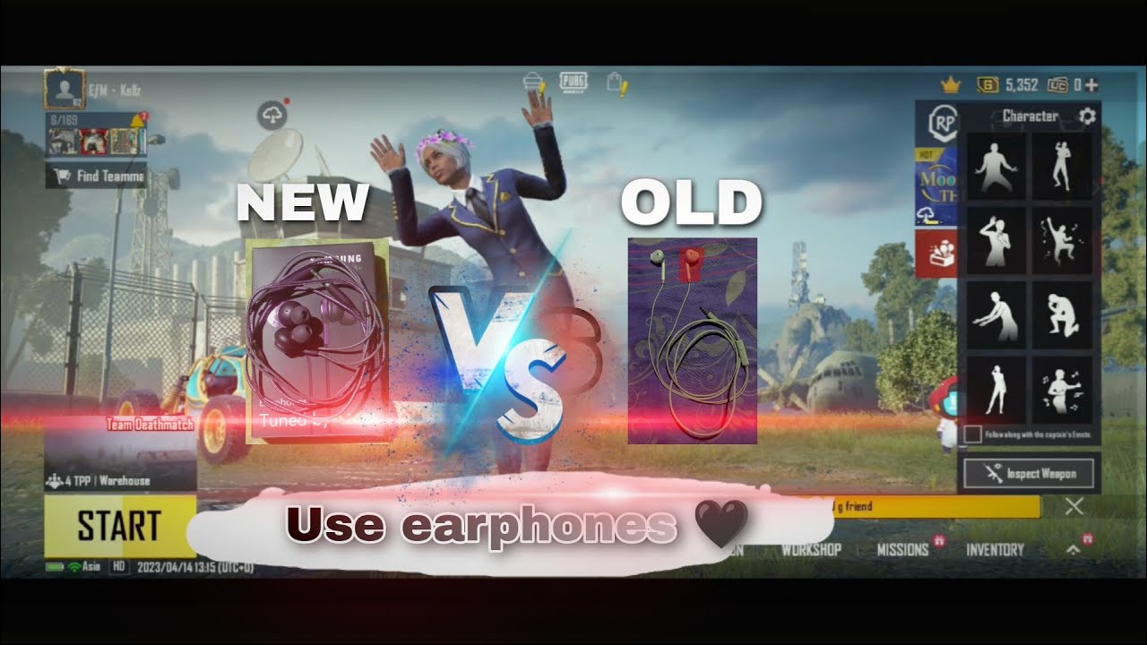 I Bought New Earphone 🎧 Better Earphone with good game 🖤🤍 - YouTube