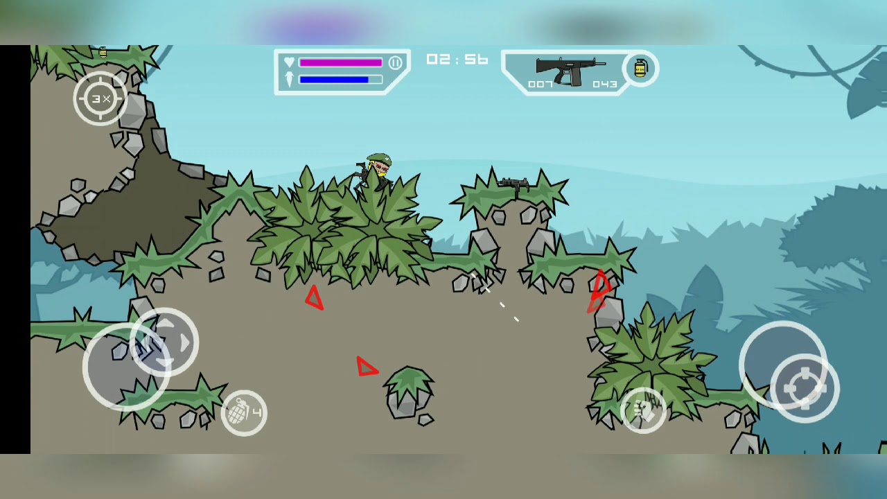 Mini military playing online players - YouTube