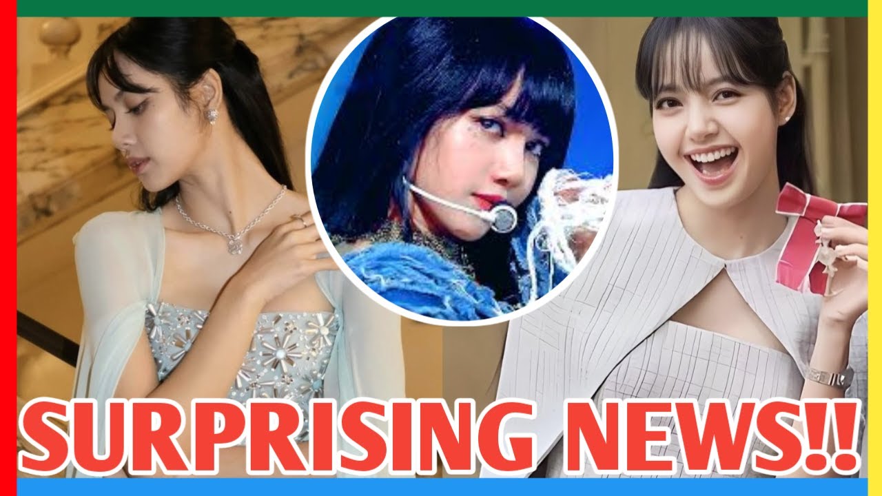 FANTASTIC NEWS 📢Lisa is a K-pop artist who is breaking records and ...