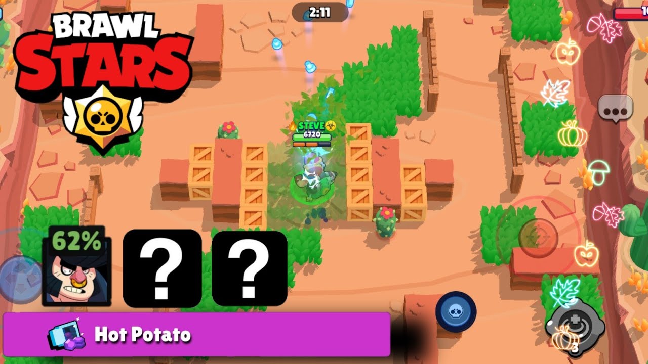 Best Brawlers to play in Hot potato map - YouTube