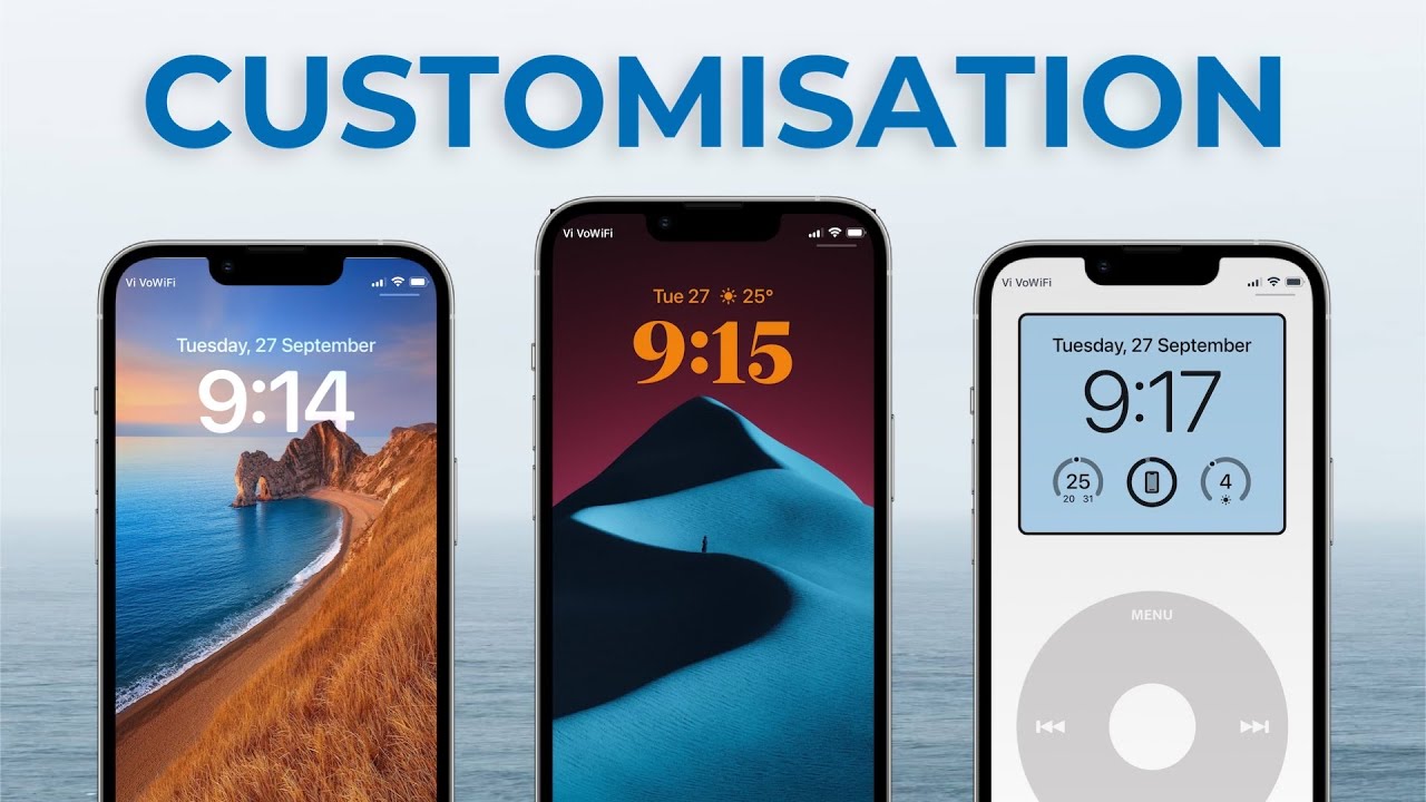 Top 10 Custom iPhone SETUPS! (iOS 16 Lock Screen) - YouTube