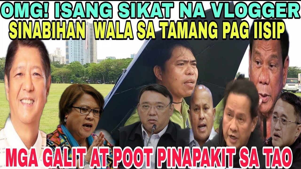 OMG!ISANG VLOGGER GALIT AT POOT - YouTube