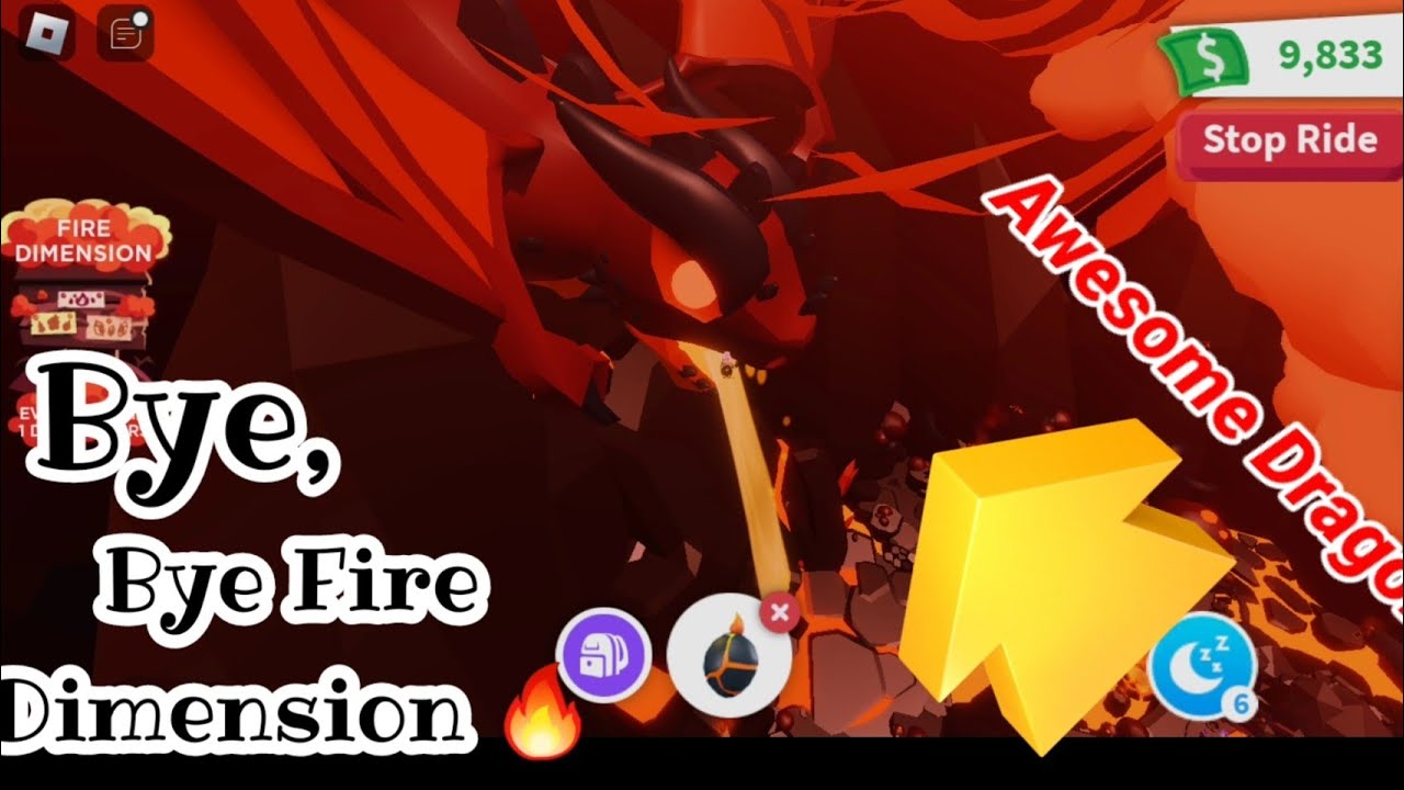 Fire Dimension Still In Adopt Me? - YouTube
