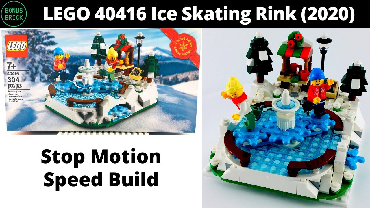 LEGO Ice Skating Rink 40416 Christmas - gift with purchase - speed ...