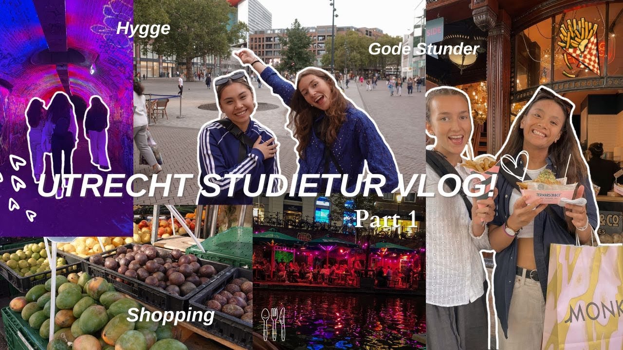 STUDIETUR VLOG UTRECHT PART 1 | NIELS BROCK - YouTube