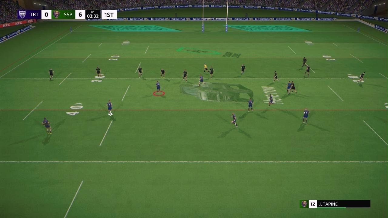 Rugby League 26 What a play - YouTube
