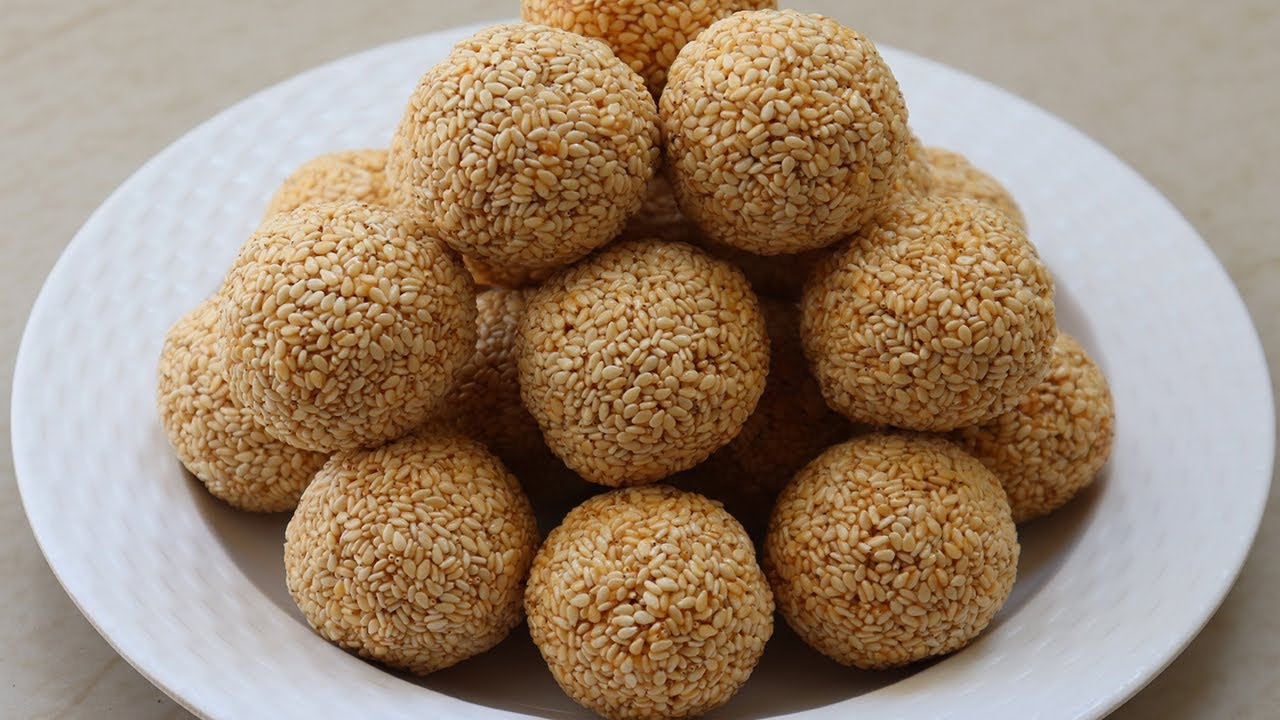ഹെൽത്തി എള്ളുണ്ട/Ellunda Malayalam/Sesame Balls/Healthy Snacks - YouTube