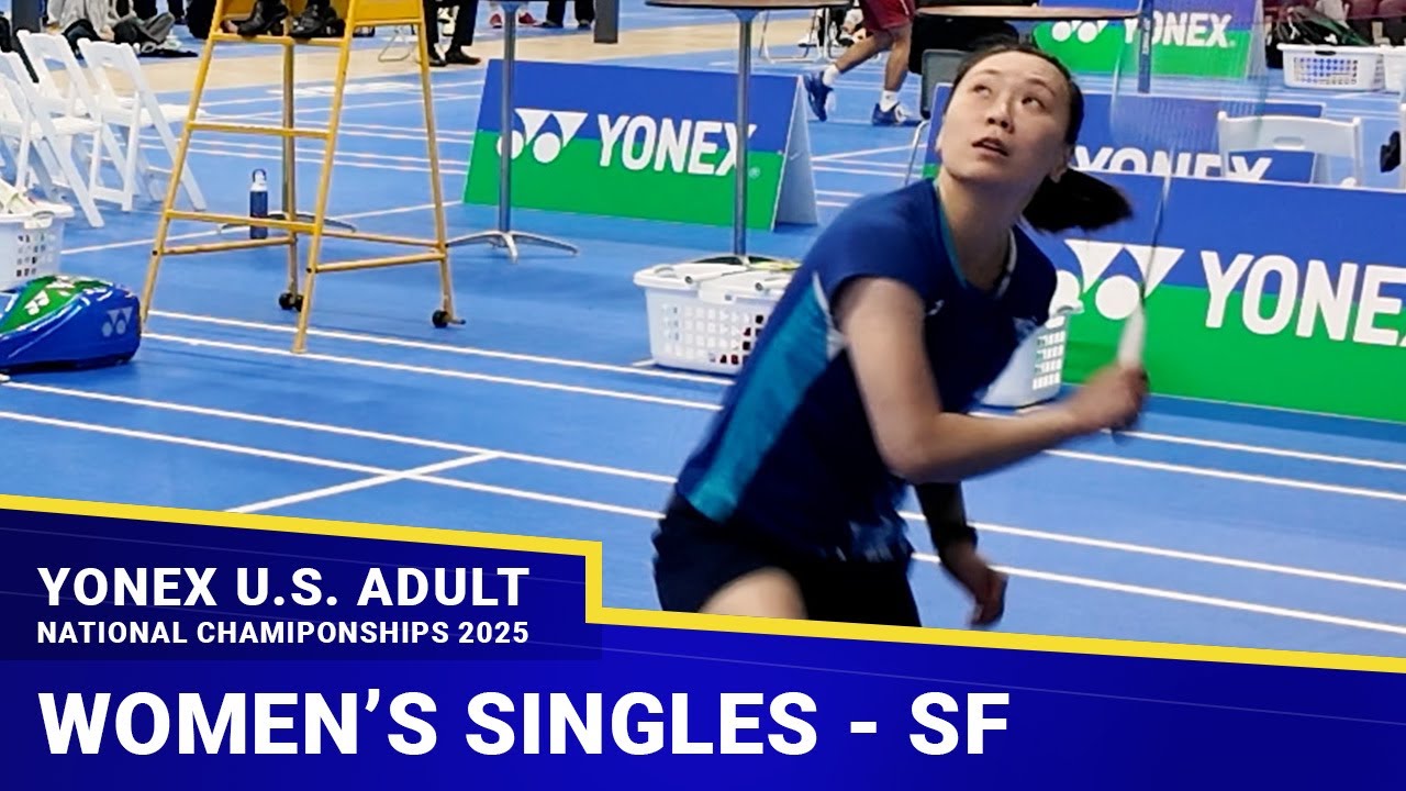 Yonex US National Championships | WS | SF | Beiwen Zhang vs Micah Cruz ...