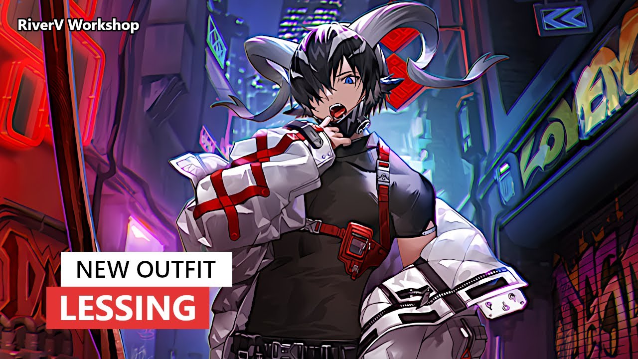 Lessing New Skin | Arknights/明日方舟 レッシングの新コーデ - YouTube