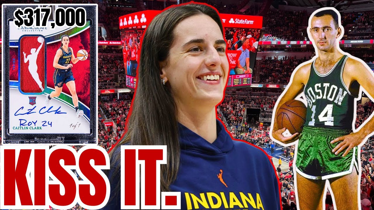 6X NBA Champ Bob Cousy to WNBA Players "KISS THE GROUND" Caitlin Clark ...