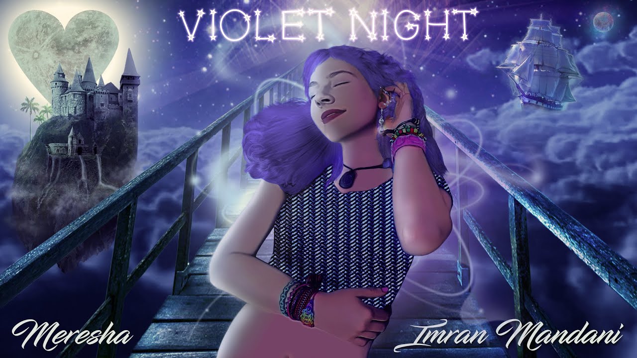 Meresha - Violet Night - (Imran Mandani Rap Remix) Animated Lyric Video ...