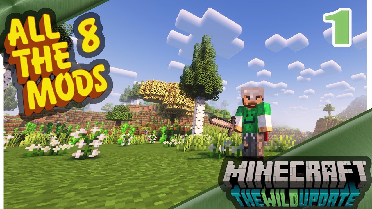 ALL THE MODS 8 Начало Вводная серия minecraft 1.19.2 #atm8 #allthemods8 ...