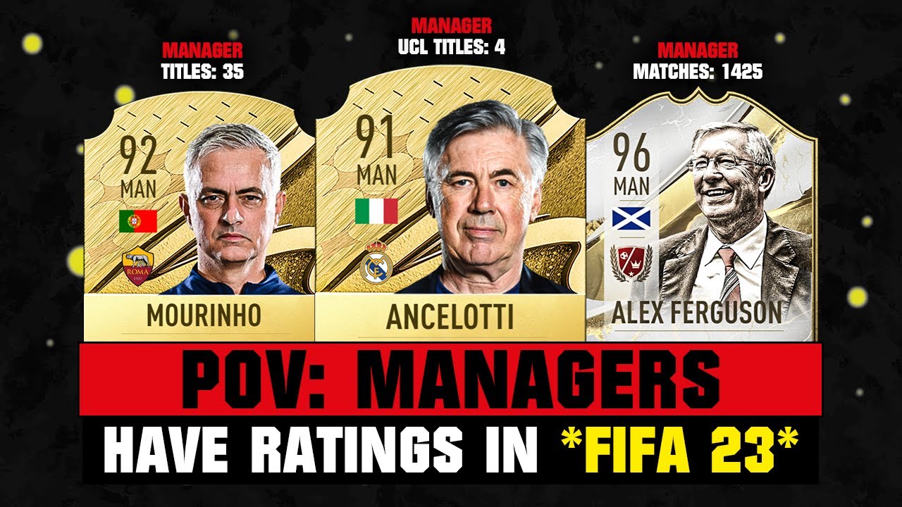 POV: FOOTBALL MANAGERS Have Ratings in FIFA! 😱🔥 ft. Ancelotti, Mourinho ...