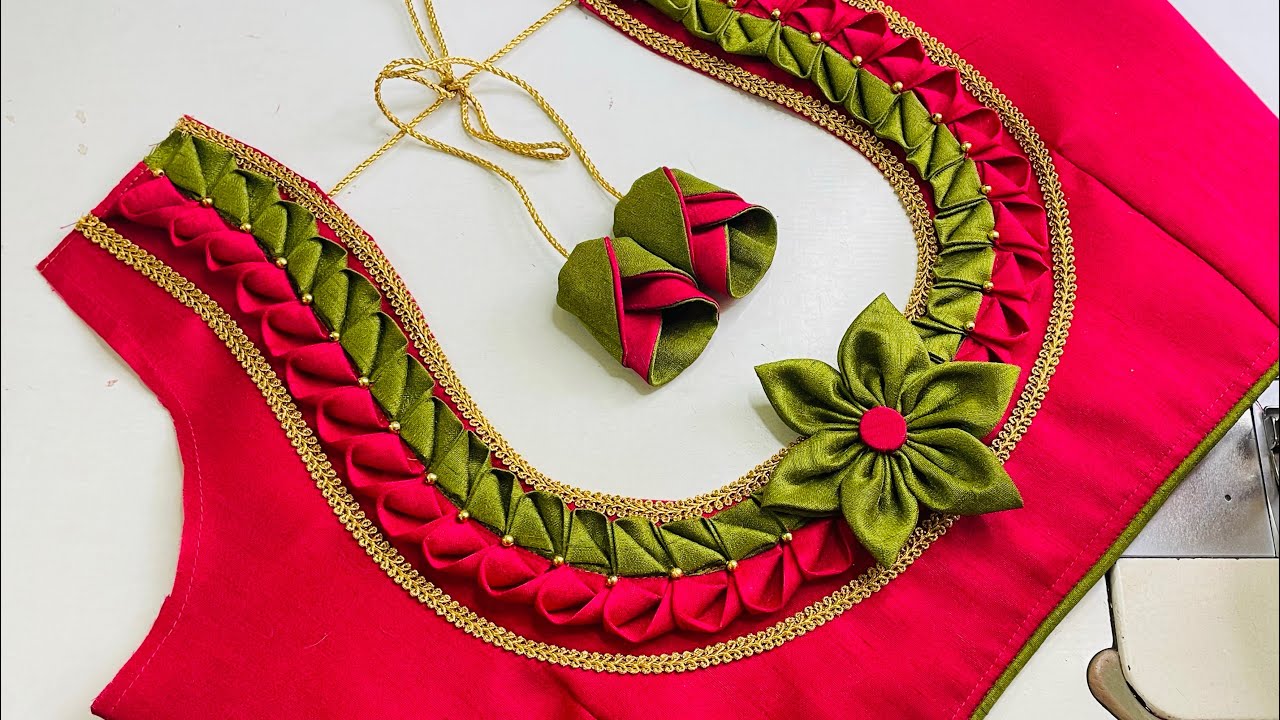 Blouse Design | Blouse Designs Cutting and Stitching Back Neck Blouse ...