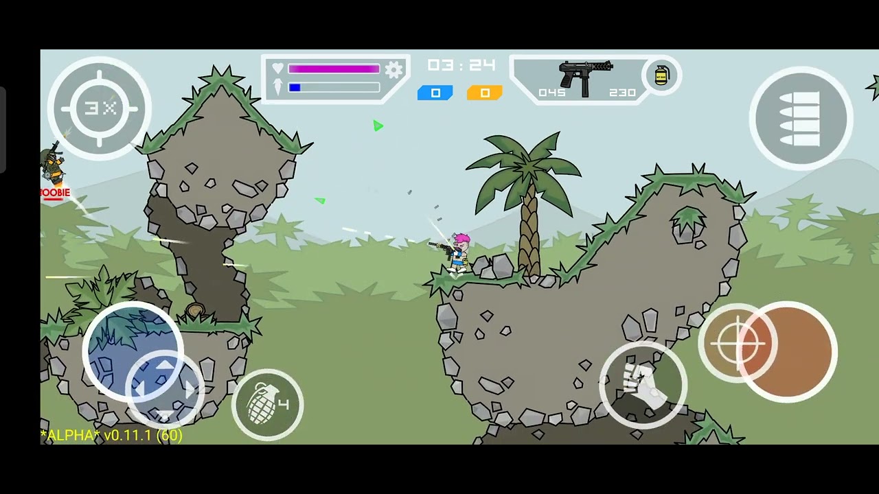 mini militia classic game play 59 - YouTube