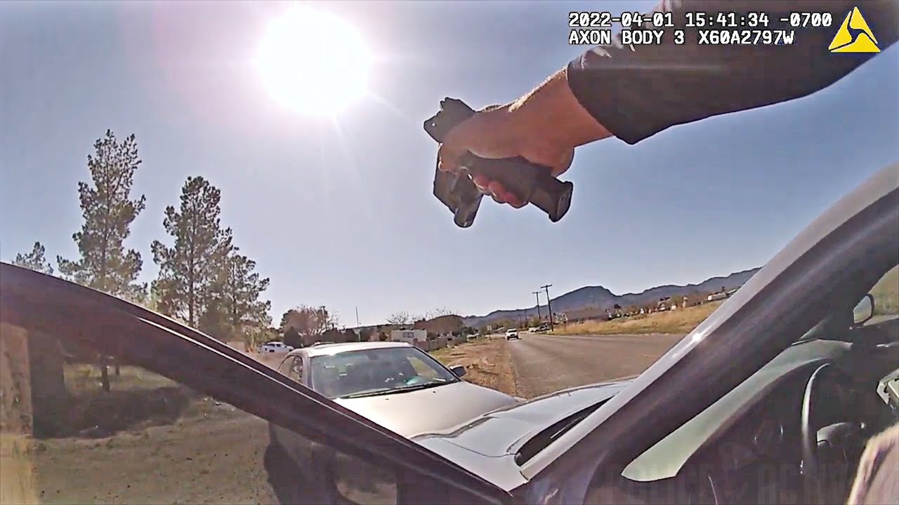 Arizona Detective Face Off With Armed Suspect Rapidly Firing a Fully ...