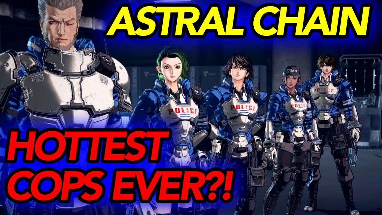 Astral Chain: Hottest Cops Ever?! - YouTube