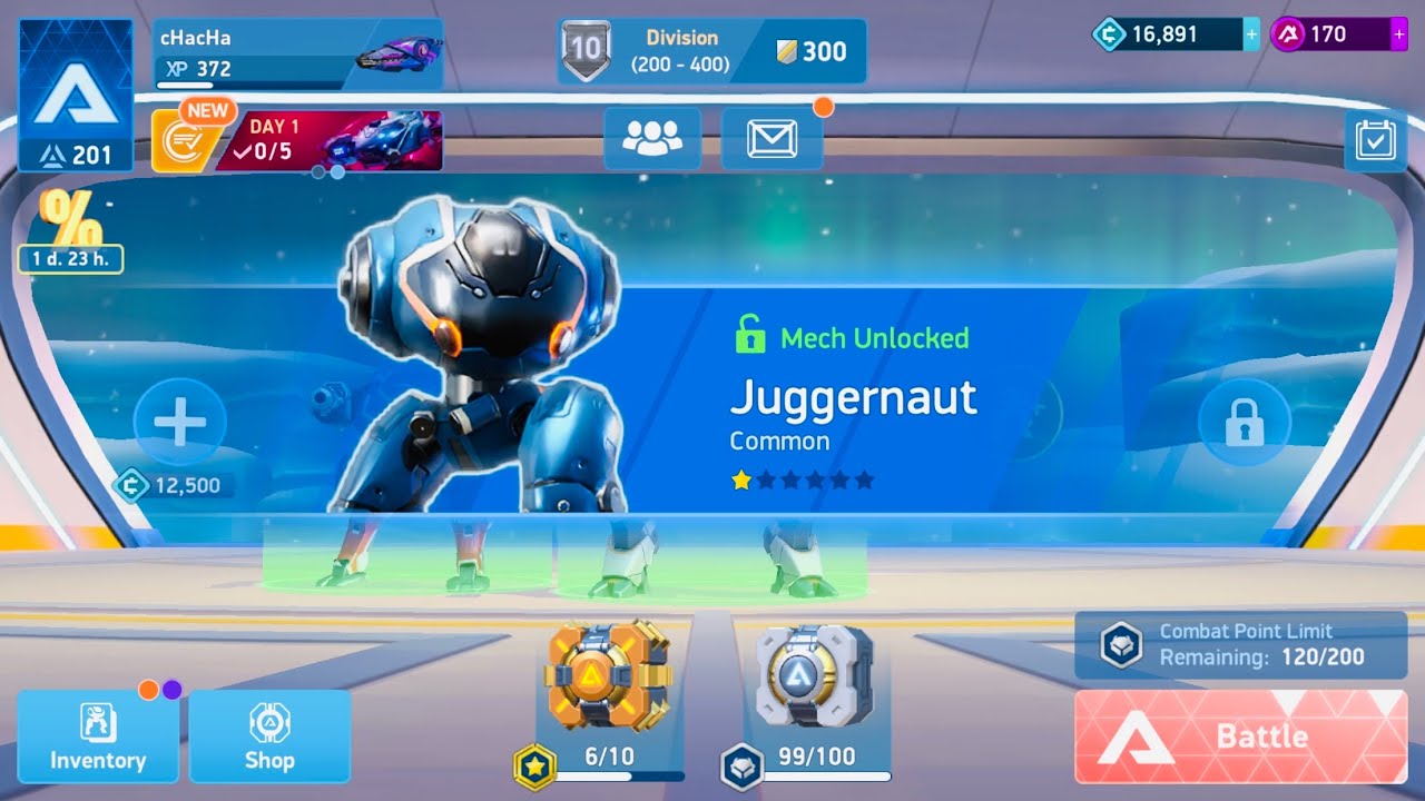 How To Unlock Juggernaut in Mech Arena - YouTube