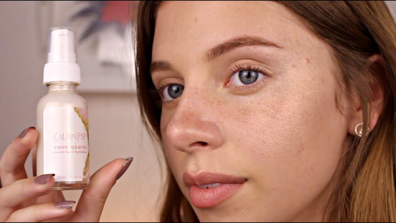Colourpop Rose Quartz Liquid Highlighter | IN-DEPTH REVIEW - YouTube