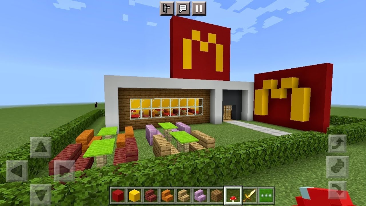 Minecraft Gameplay #132 (Android & iOS) | McDonald’s - YouTube