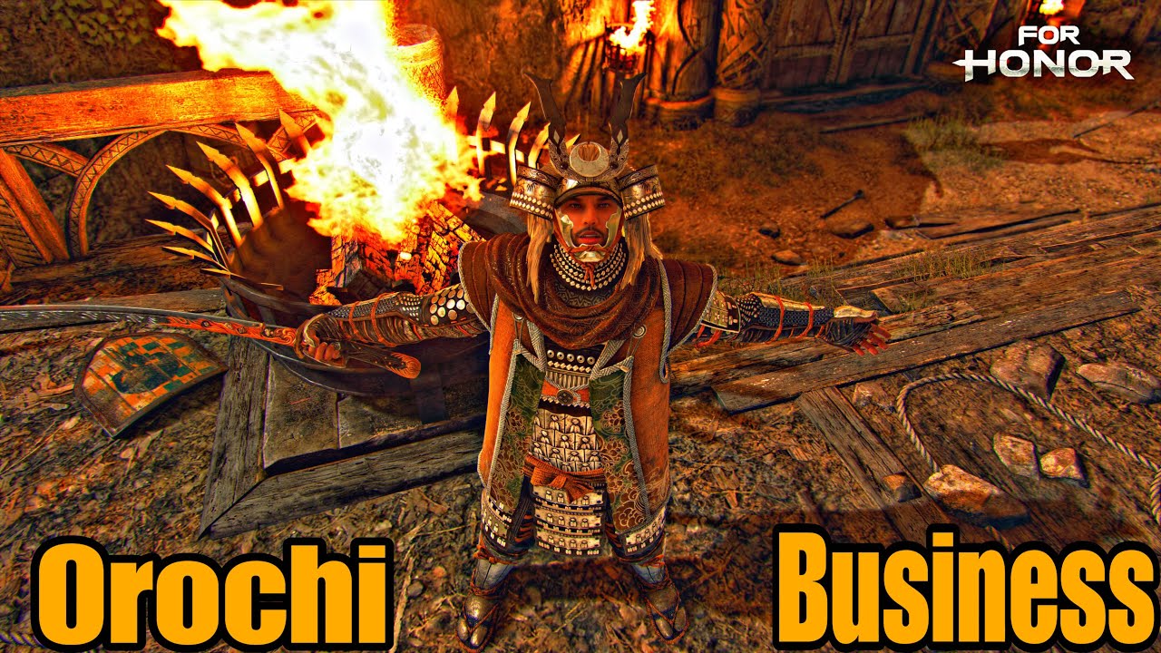 Master Katashi Standing On Business - For Honor - YouTube