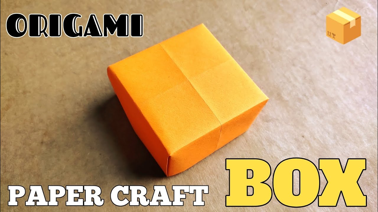 How To Make Origami Paper Box 📦 | Origami Paper Box | Easy Origami ...