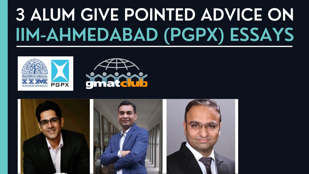 How to Write IIM-A PGPX Admission Essays - Pointed Advice from 3 IIM ...