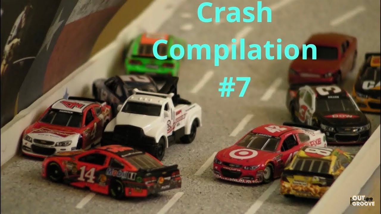 NASCAR Stop Motion Crash Compilation 7! - YouTube