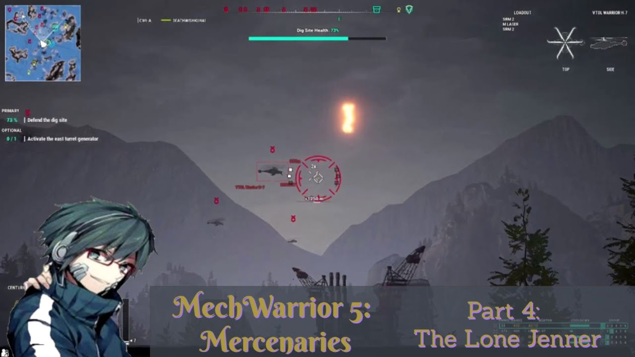MechWarrior 5: Mercenaries Playthrough/Walkthrough Part 4: The Lone ...