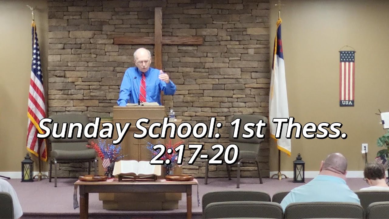 Bernie Sherry 1st Thess. 2:17-20 - YouTube
