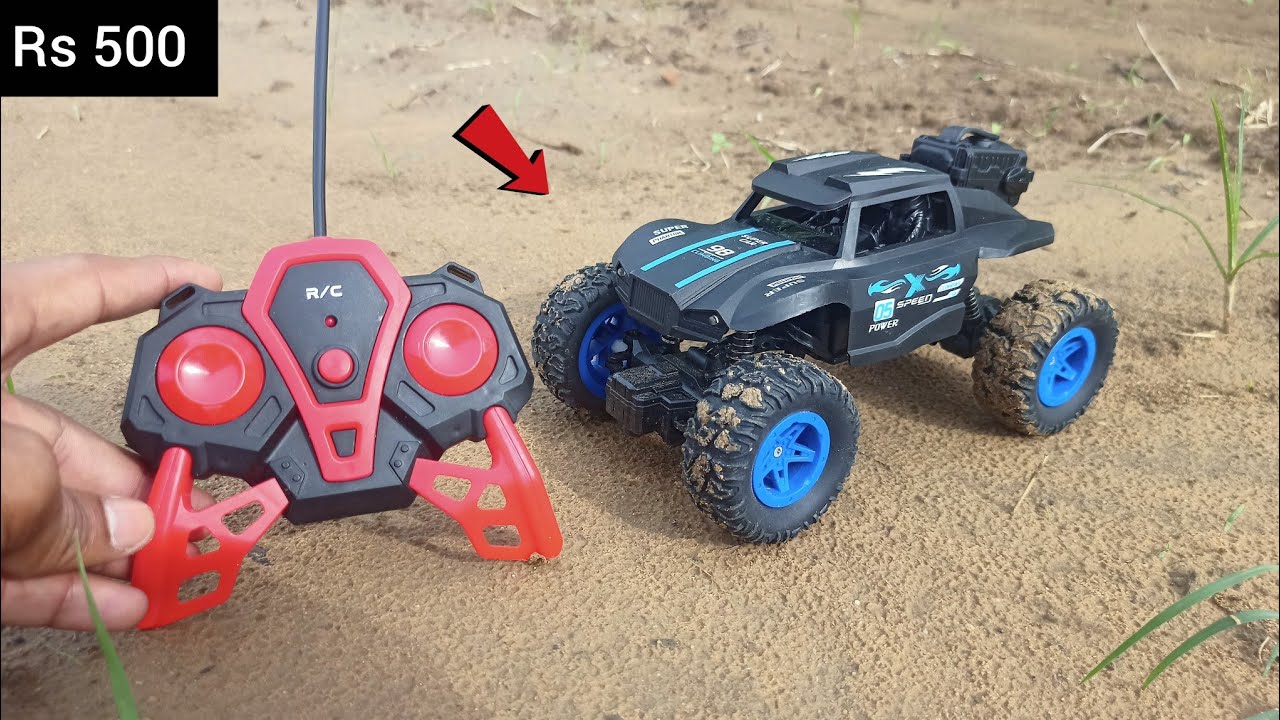 Moka powerful RC Monster car! Unboxing Testing - YouTube