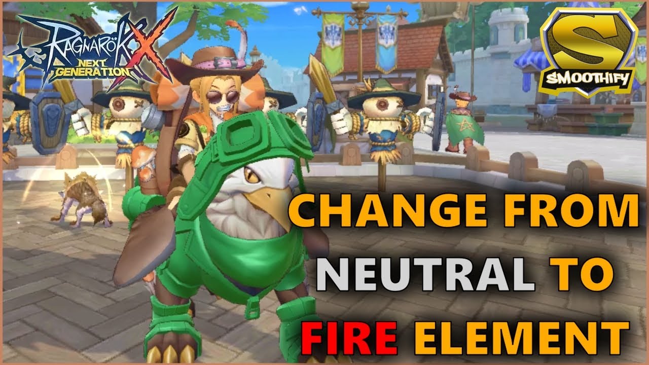 Ragnarok X: Next Generation - Changing My Element From Neutral To Fire ...